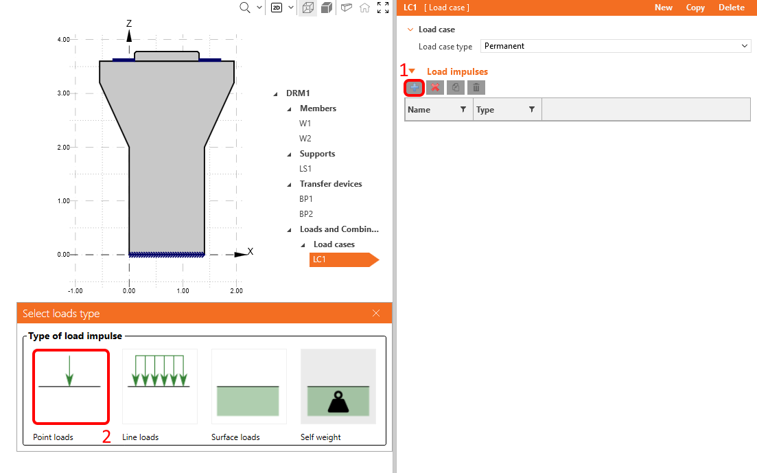 Design and code-check of a pier cap from DXF (EN) | IDEA StatiCa
