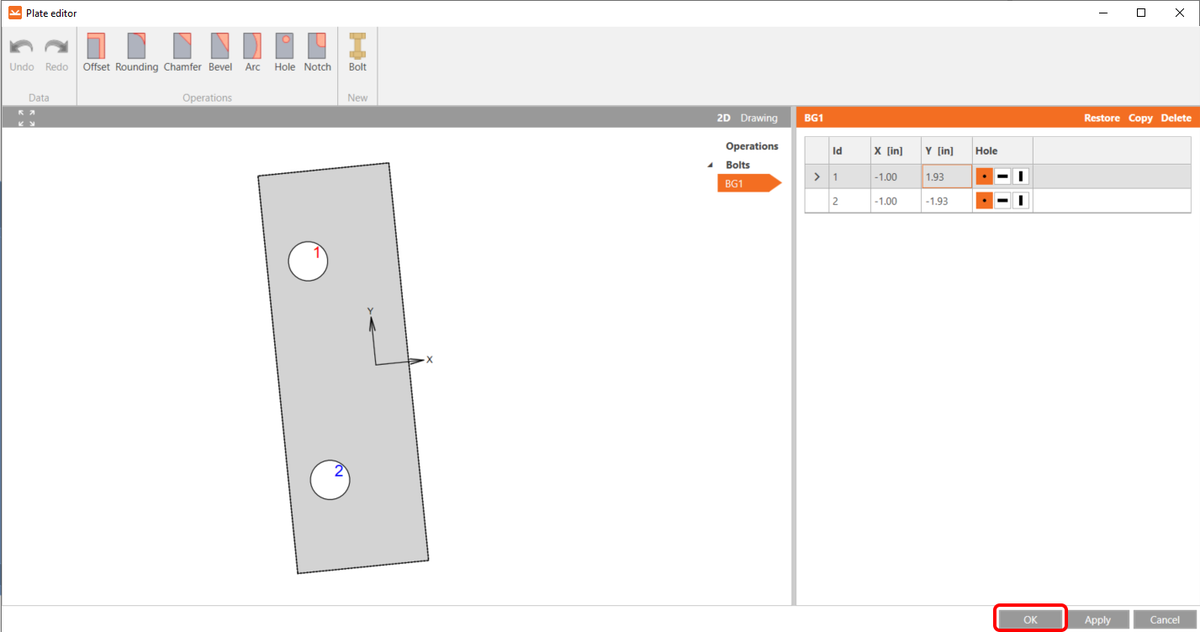 Connection Design Idea Statica