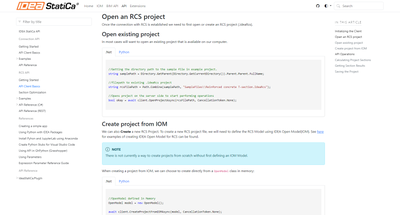 RCS API for streamlined, simplified, and efficient design processes | IDEA StatiCa