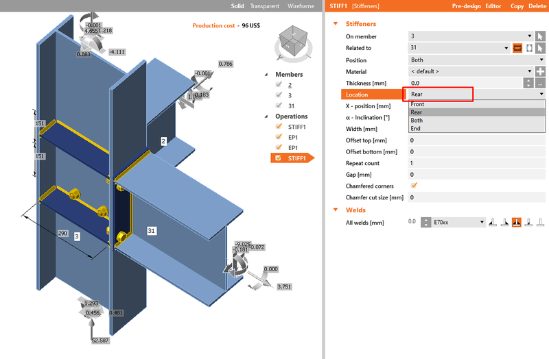 ETABS BIM link for steel member buckling analysis (AISC) | IDEA StatiCa