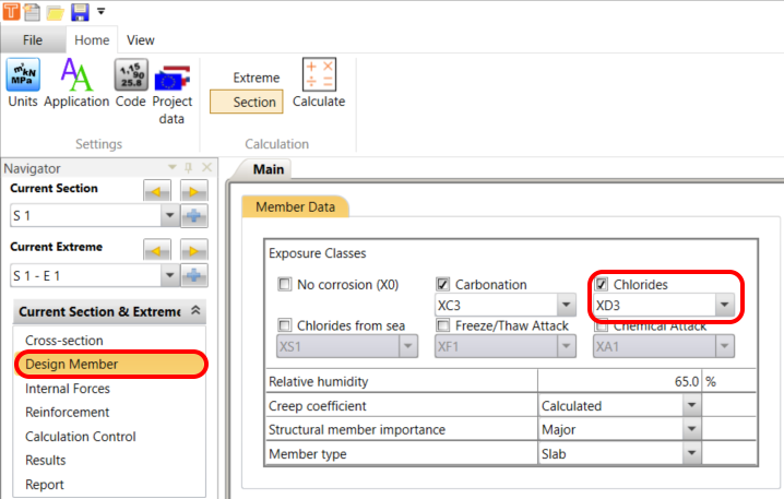 Structural design of a reinforced concrete slab (EN) | IDEA StatiCa