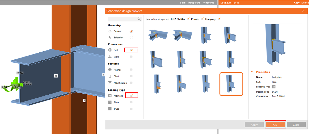 ETABS BIM link for steel member buckling analysis (AISC) | IDEA StatiCa