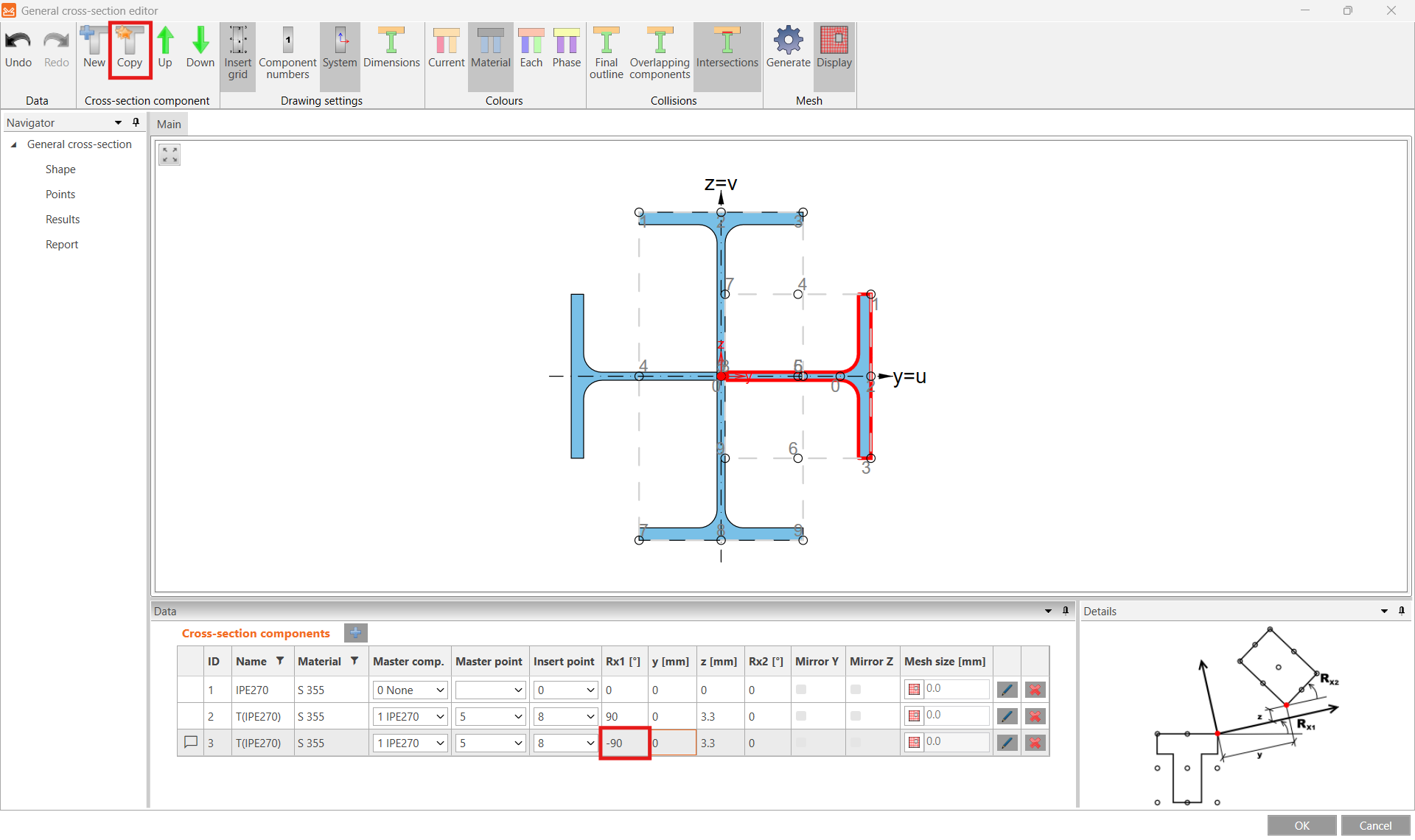 Stiffness analysis of a steel connection (EN) | IDEA StatiCa