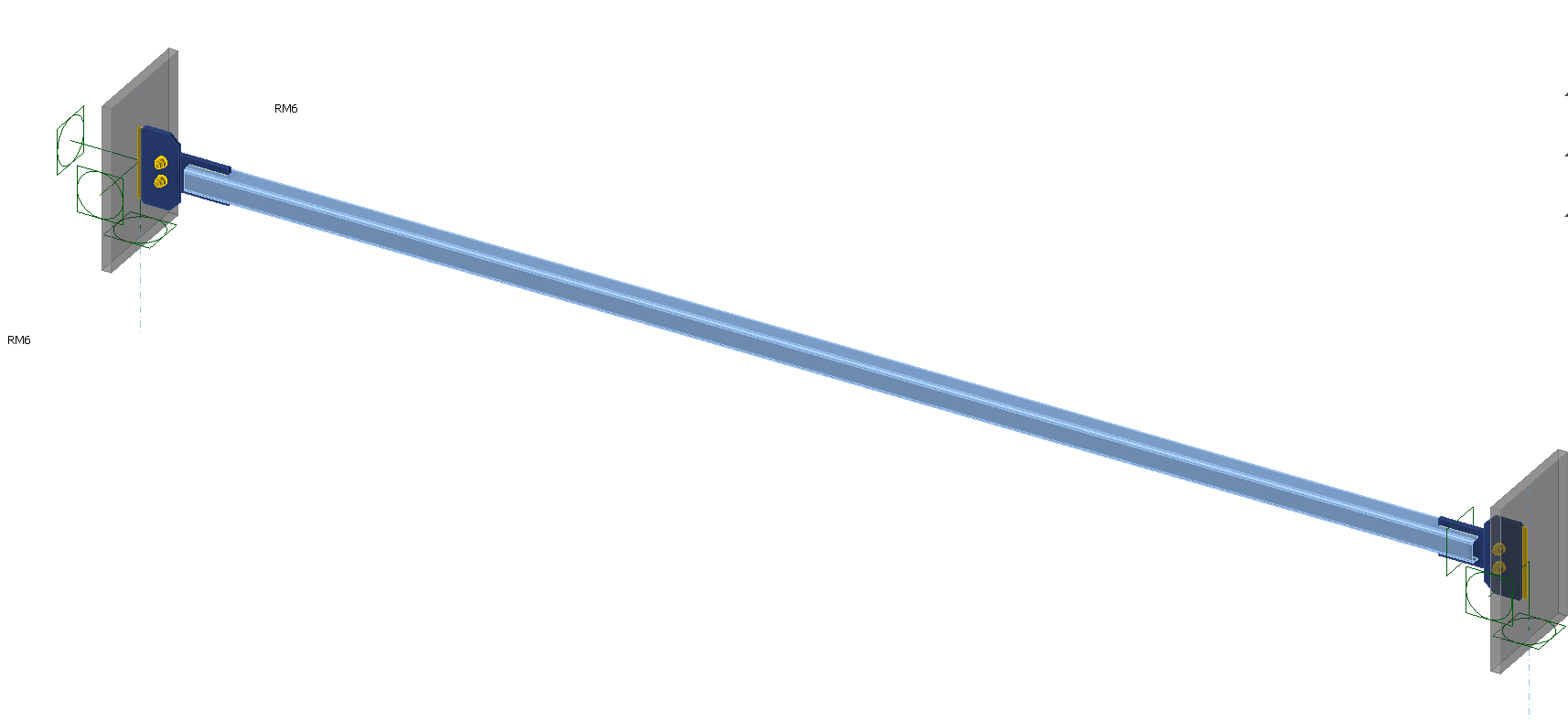 Strengthening of longitudinal bracing | IDEA StatiCa