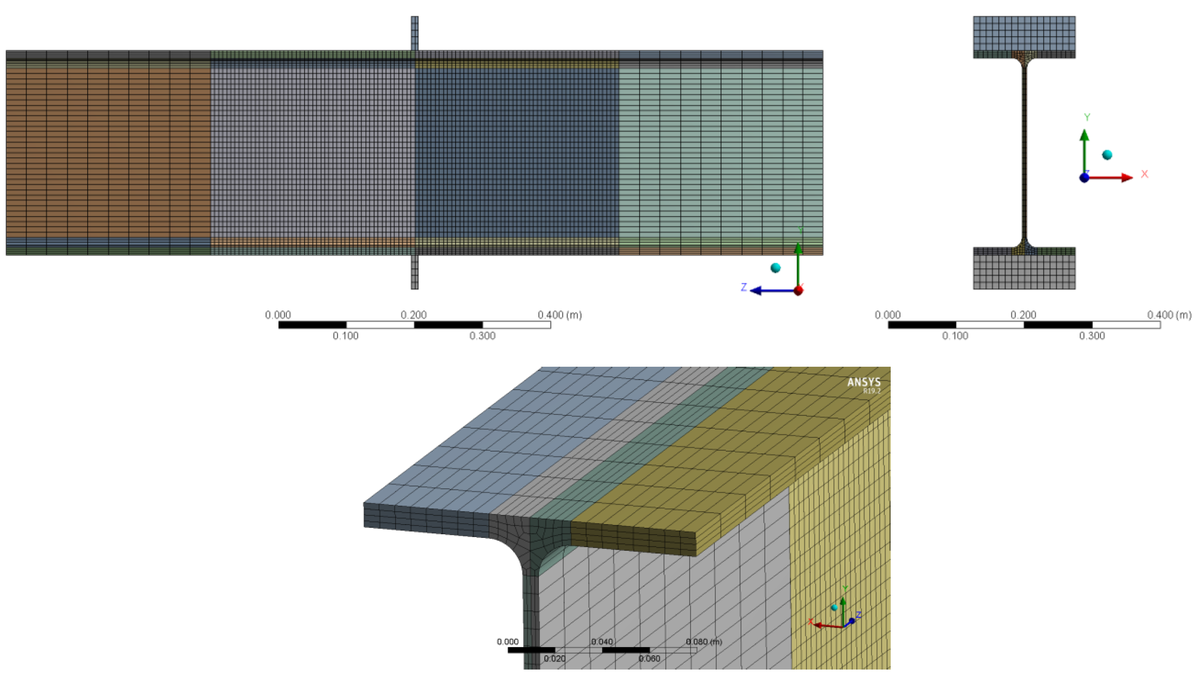 Web in transverse compression | IDEA StatiCa