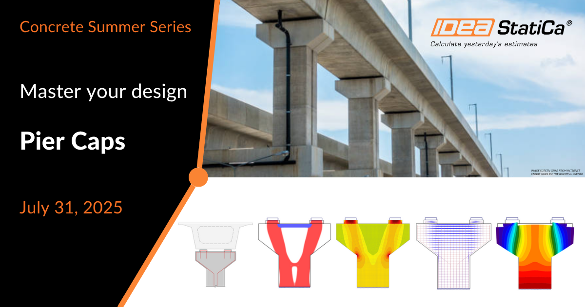 Master Your Design - Pier Caps | IDEA StatiCa