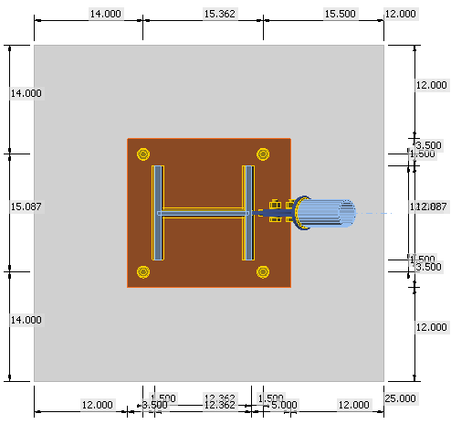 Column base plate in braced bay – LRFD | IDEA StatiCa