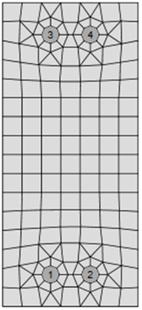 Plate model and mesh convergence | IDEA StatiCa