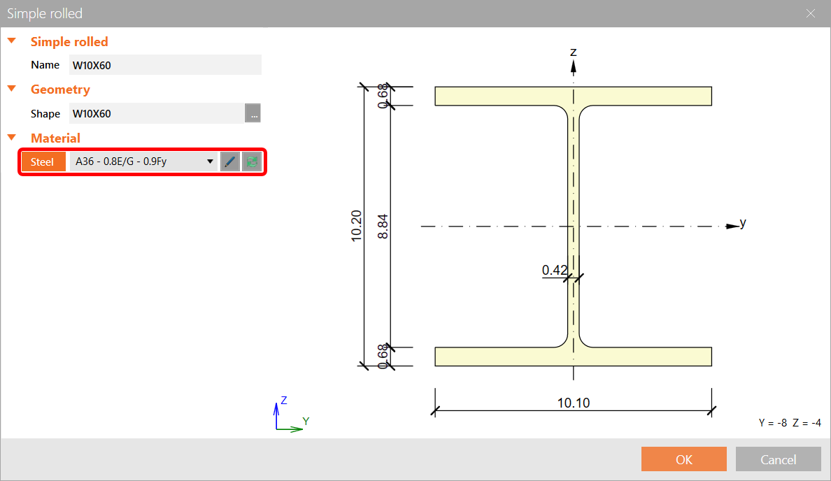 Structural design of steel beam (AISC) | IDEA StatiCa