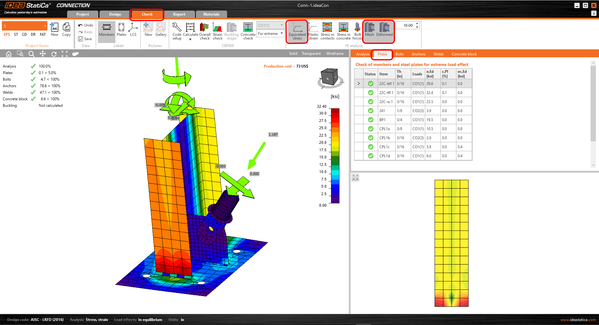 Steel connection design in IDEA StatiCa | IDEA StatiCa
