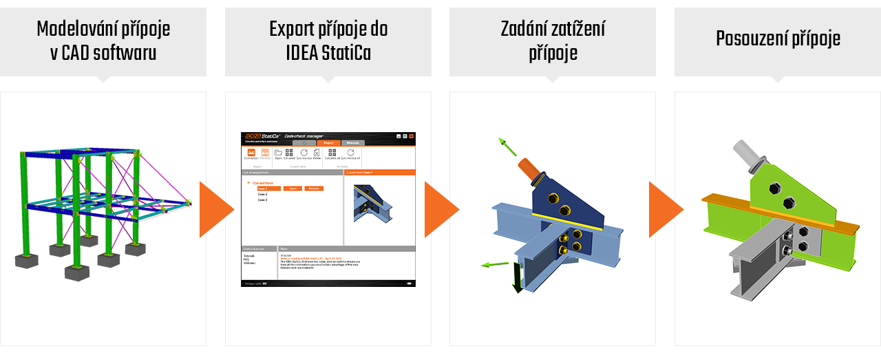Import ocelových spojů ze systému Autodesk Revit | IDEA StatiCa