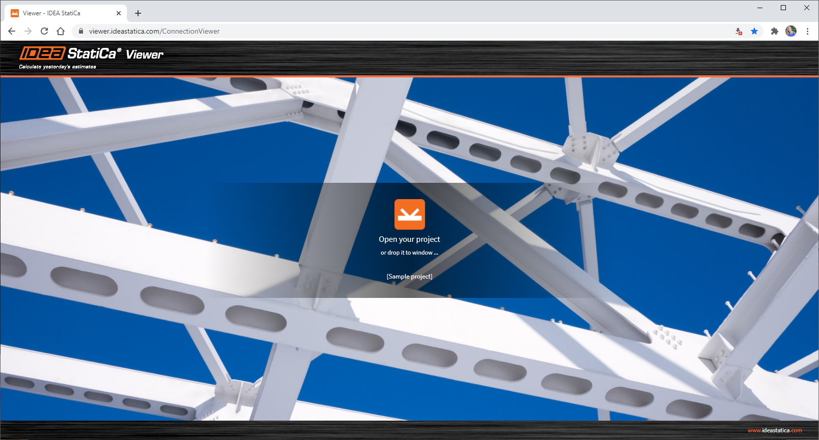 Project Viewer – useful and costless | IDEA StatiCa