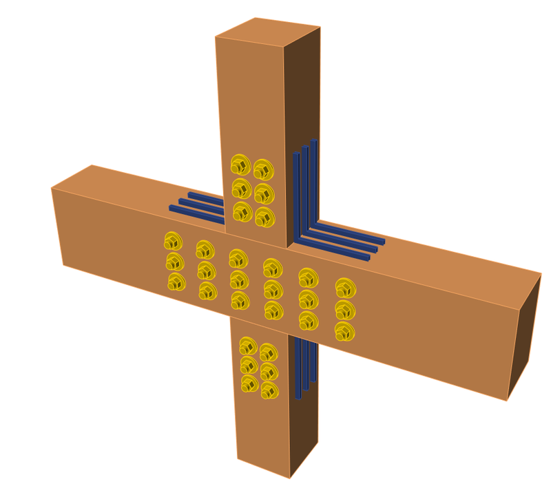 Designing steel-to-timber connections | IDEA StatiCa