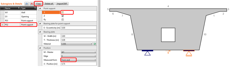 Bridge diaphragm | IDEA StatiCa