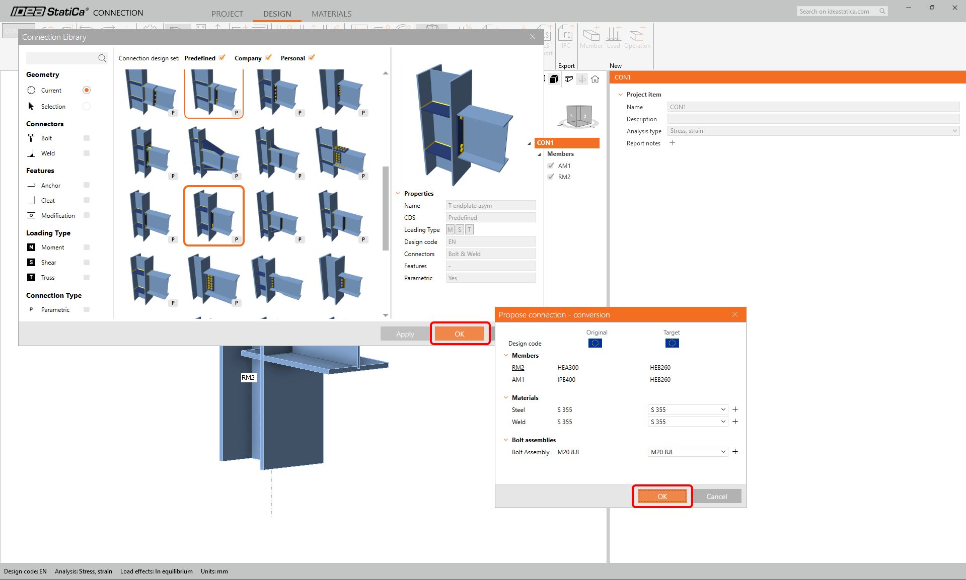 Structural design of steel beam (EN) | IDEA StatiCa