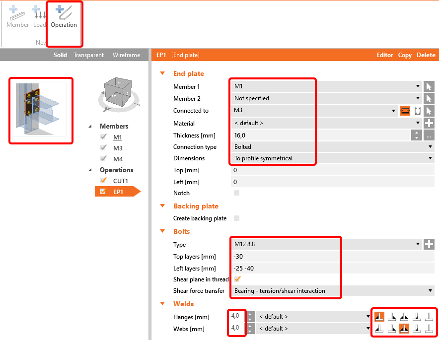 AxisVM BIM link for steel member buckling analysis (EN) | IDEA StatiCa