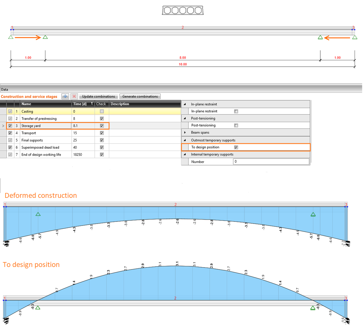 What does "To design position" mean? | IDEA StatiCa