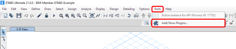 ETABS BIM link for steel Member design (AISC) | IDEA StatiCa