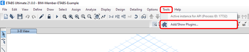 ETABS BIM link for steel Member design (AISC) | IDEA StatiCa