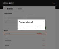 Who is using the license? | IDEA StatiCa