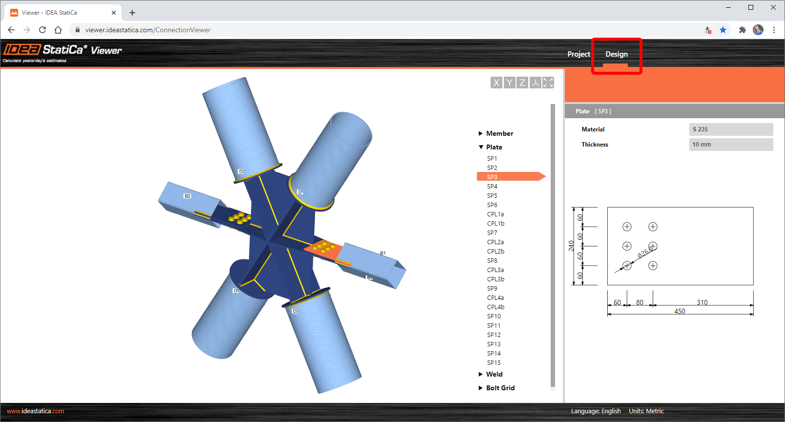 Project Viewer – useful and costless | IDEA StatiCa