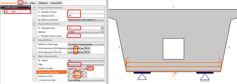 Bridge diaphragm | IDEA StatiCa
