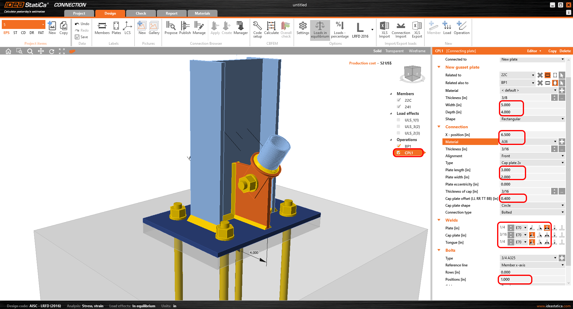 Steel connection design in IDEA StatiCa | IDEA StatiCa