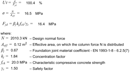 Concrete in compression | IDEA StatiCa