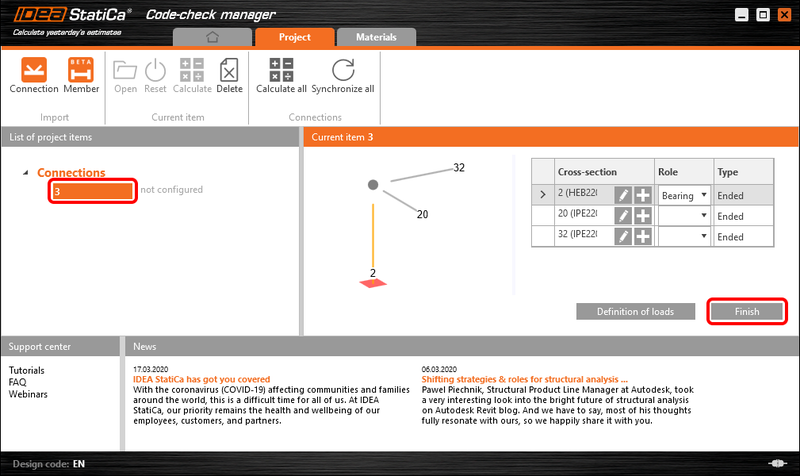How to combine Tekla Structures and SAP2000 for steel connection design (EN) | IDEA StatiCa