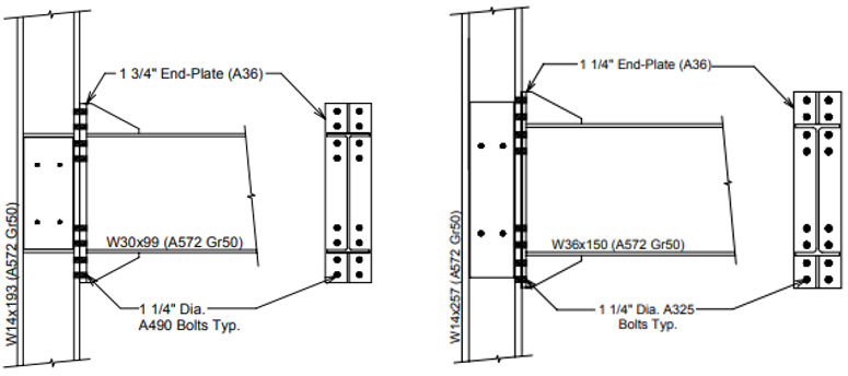 End Plate Moment (EPM) Prequalified Connection - AISC | IDEA StatiCa