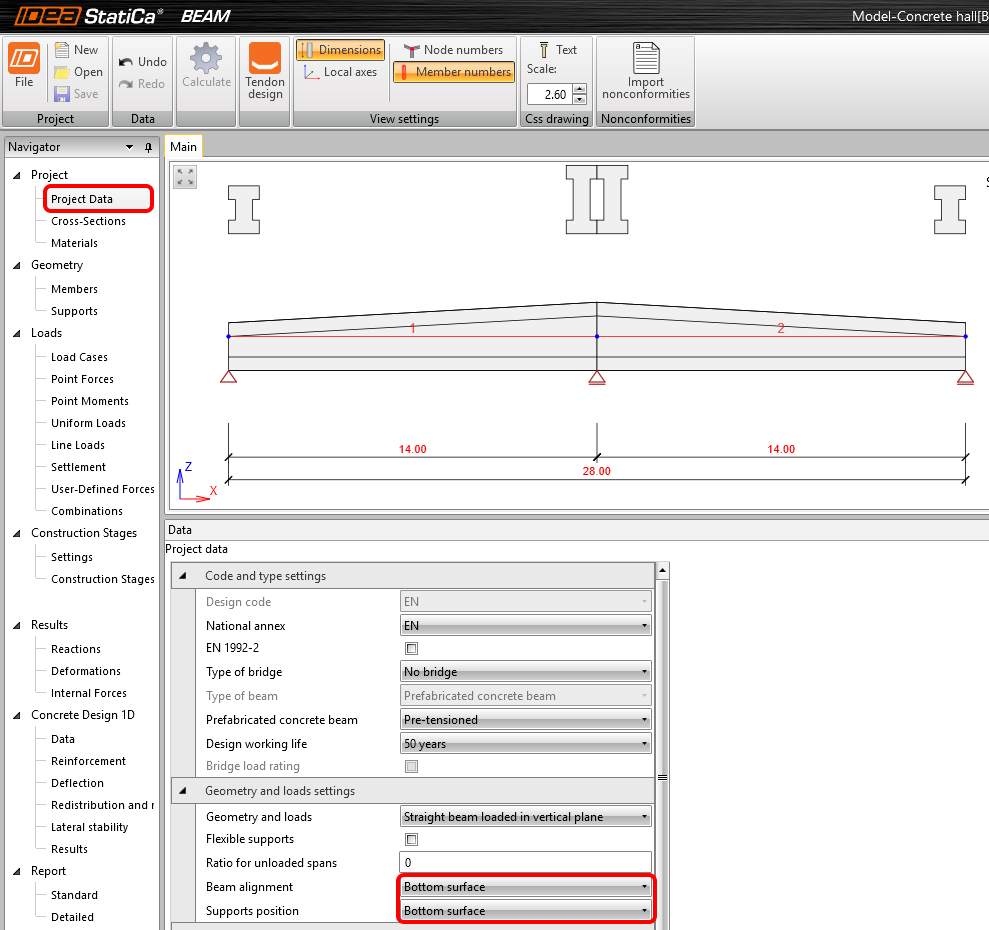 Robot Structural Analysis BIM link for concrete structural design (EN) | IDEA StatiCa