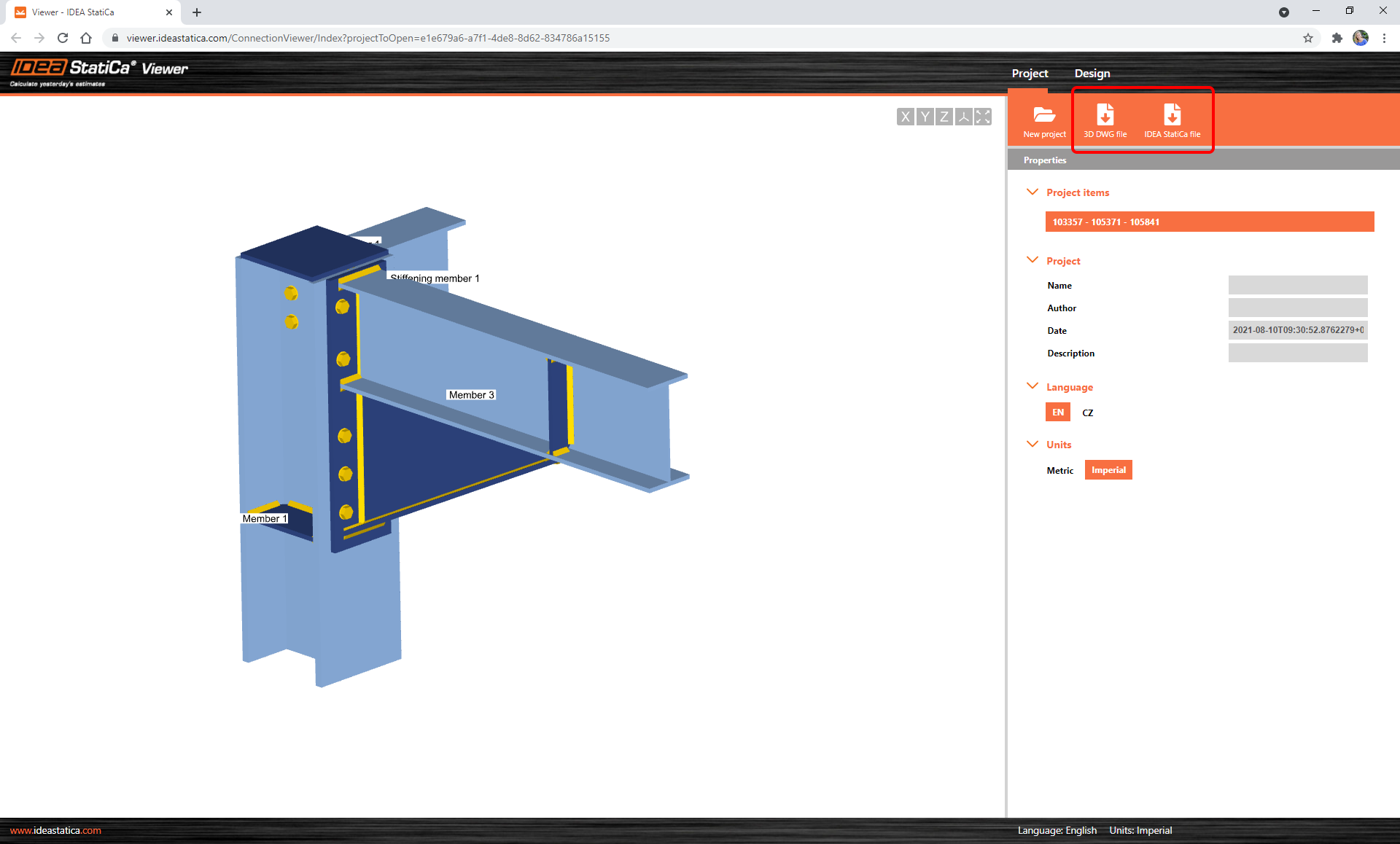 IDEA StatiCa Viewer plugin for Tekla Structures | IDEA StatiCa