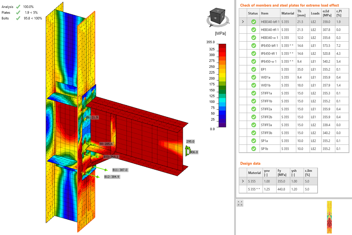 Haunched joint – capacity design | IDEA StatiCa