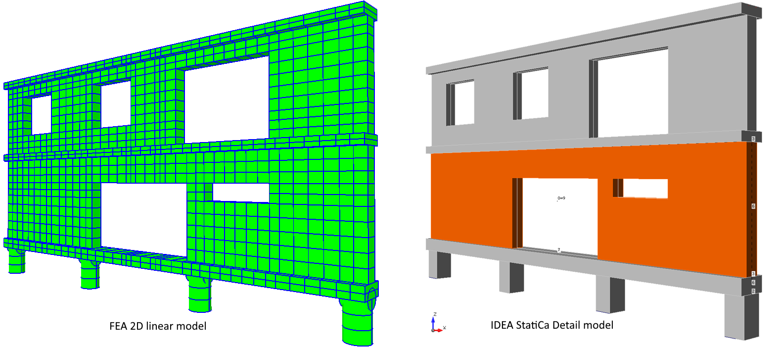 Reinforced concrete walls – linear or nonlinear design? | IDEA StatiCa