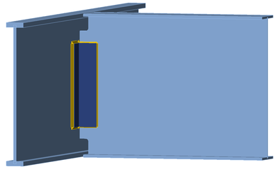 Shear connections with coped beams (AISC) | IDEA StatiCa