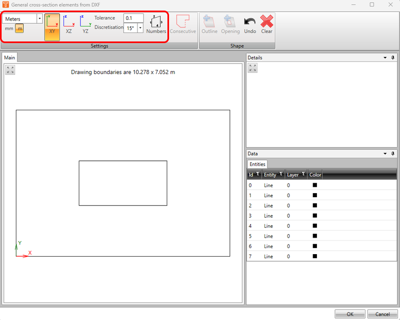 General cross-section editor for concrete | IDEA StatiCa