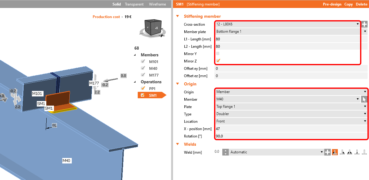 RFEM/RSTAB BIM link for steel member design (EN) | IDEA StatiCa