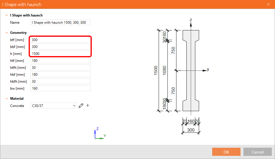 Structural design of a concrete beam with an opening (EN) | IDEA StatiCa