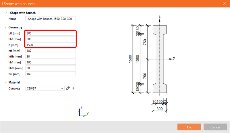 Structural design of a concrete beam with an opening (EN) | IDEA StatiCa
