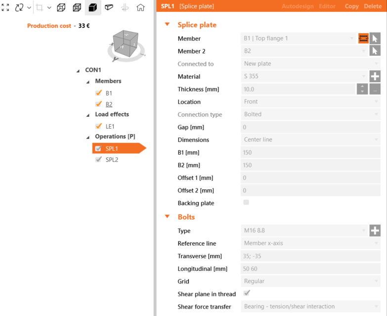 Parametric Design In Idea Statica Connection Basics 01 Idea Statica