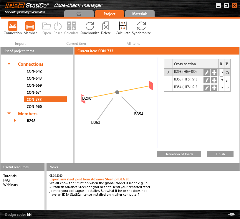 Unified GUI for CAD and FEA | IDEA StatiCa