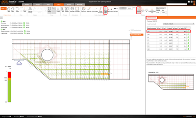 General description of SLS results in Detail application | IDEA StatiCa