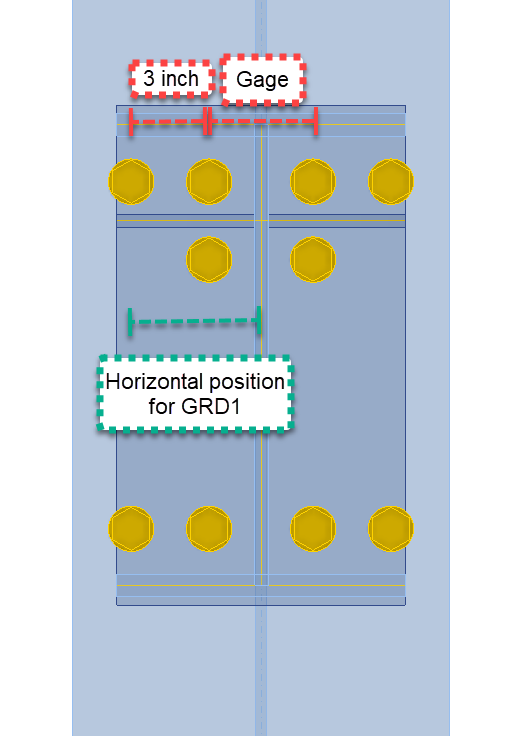 Parametric design in IDEA StatiCa Connection - Flush moment end plate ...