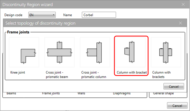 Structural design of a concrete corbel (EN) | IDEA StatiCa