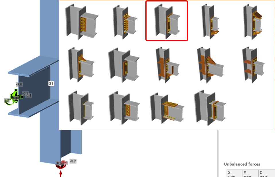 ETABS BIM link for steel member buckling analysis (AISC) | IDEA StatiCa