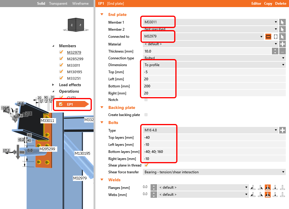Advance Design BIM link for the structural design of a steel connection ...