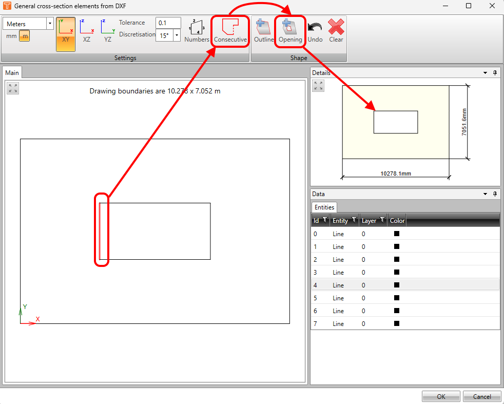 General cross-section editor for concrete | IDEA StatiCa