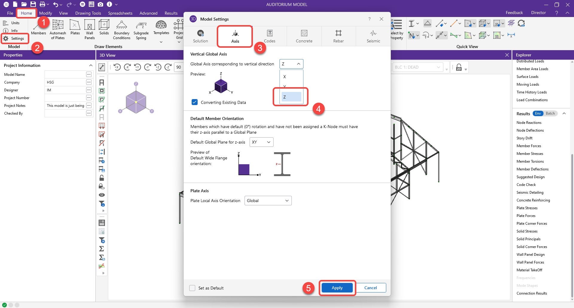 RISA-3D import into IDEA StatiCa | IDEA StatiCa
