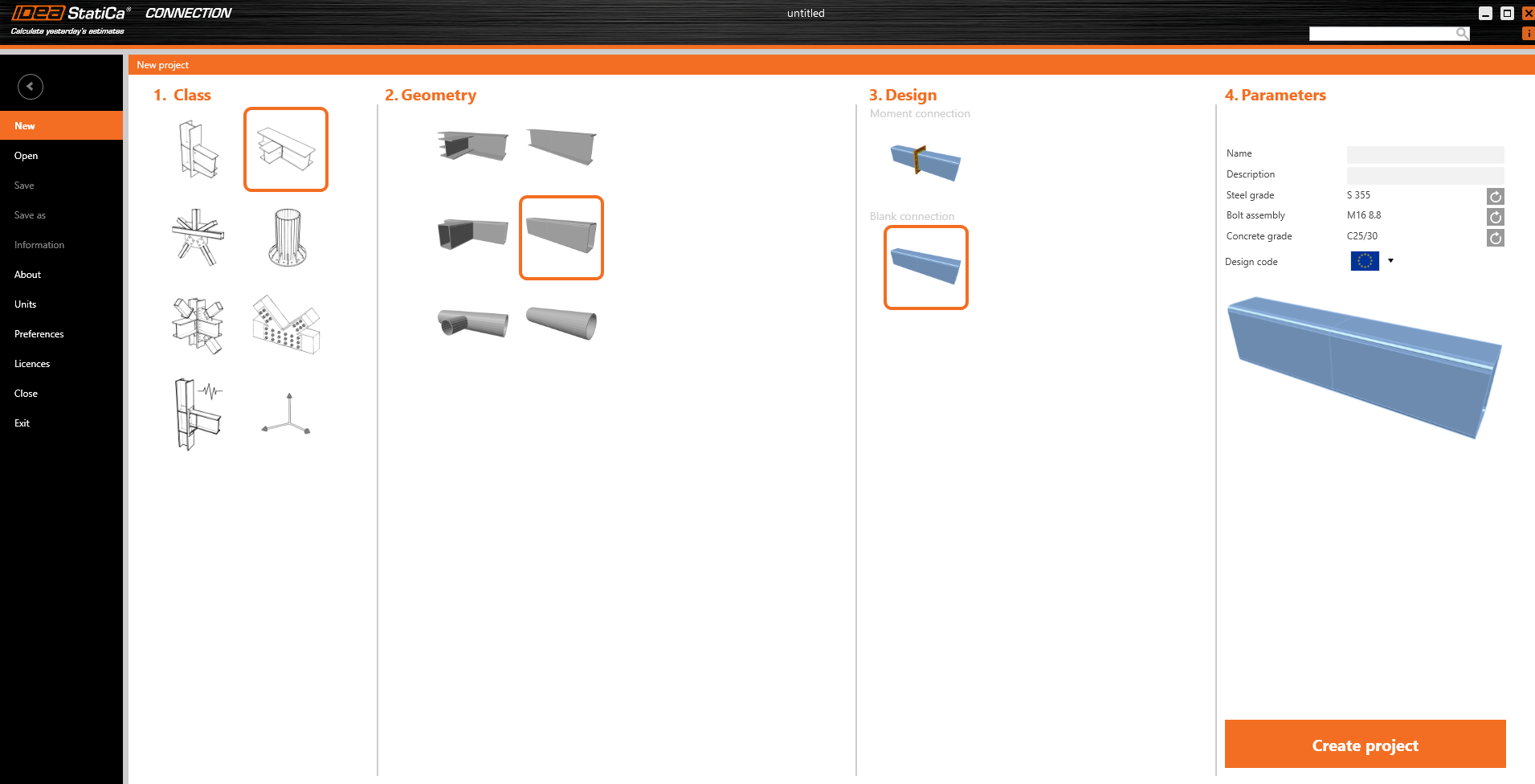 Grasshopper API link – parametric optimization of a connection weld | IDEA StatiCa
