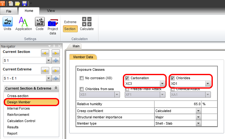 Slab code-check using shell element in RCS (EN) | IDEA StatiCa